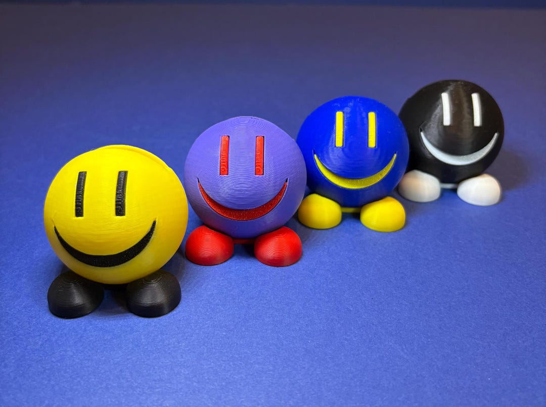 Smiley Face Glasses Stand - 3D Printed - Etsy