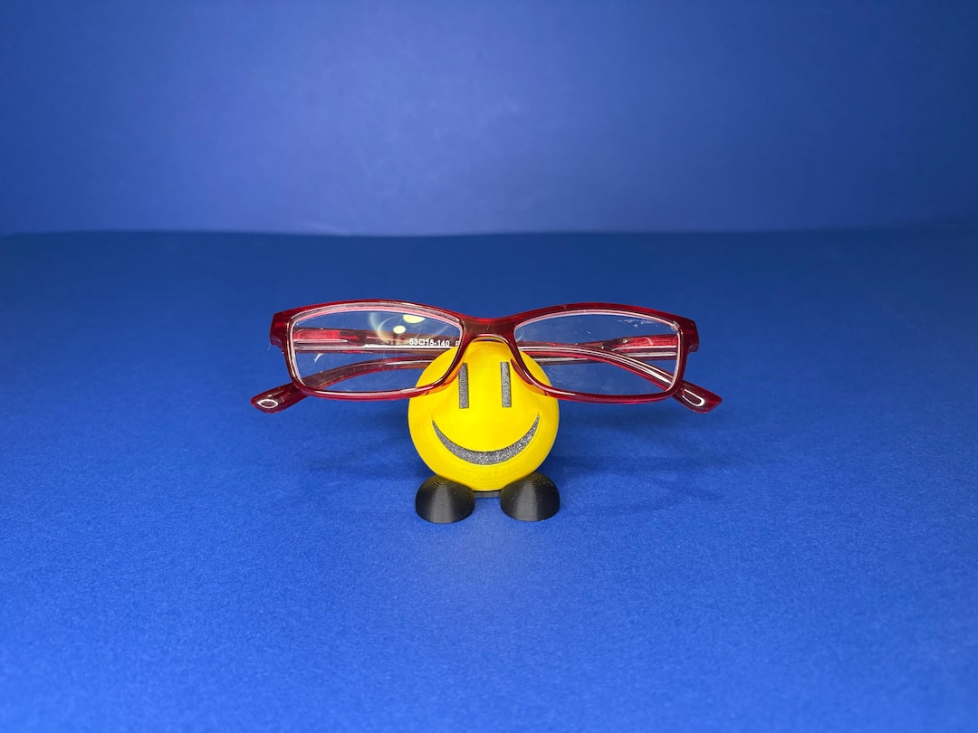 Smiley Face Glasses Stand - 3D Printed - Etsy UK