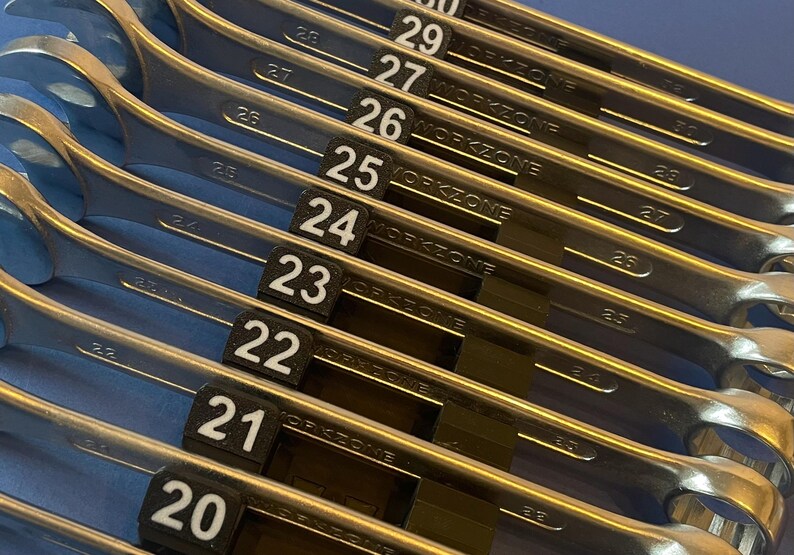 Spanner Organiser - 3D Printed - Etsy UK