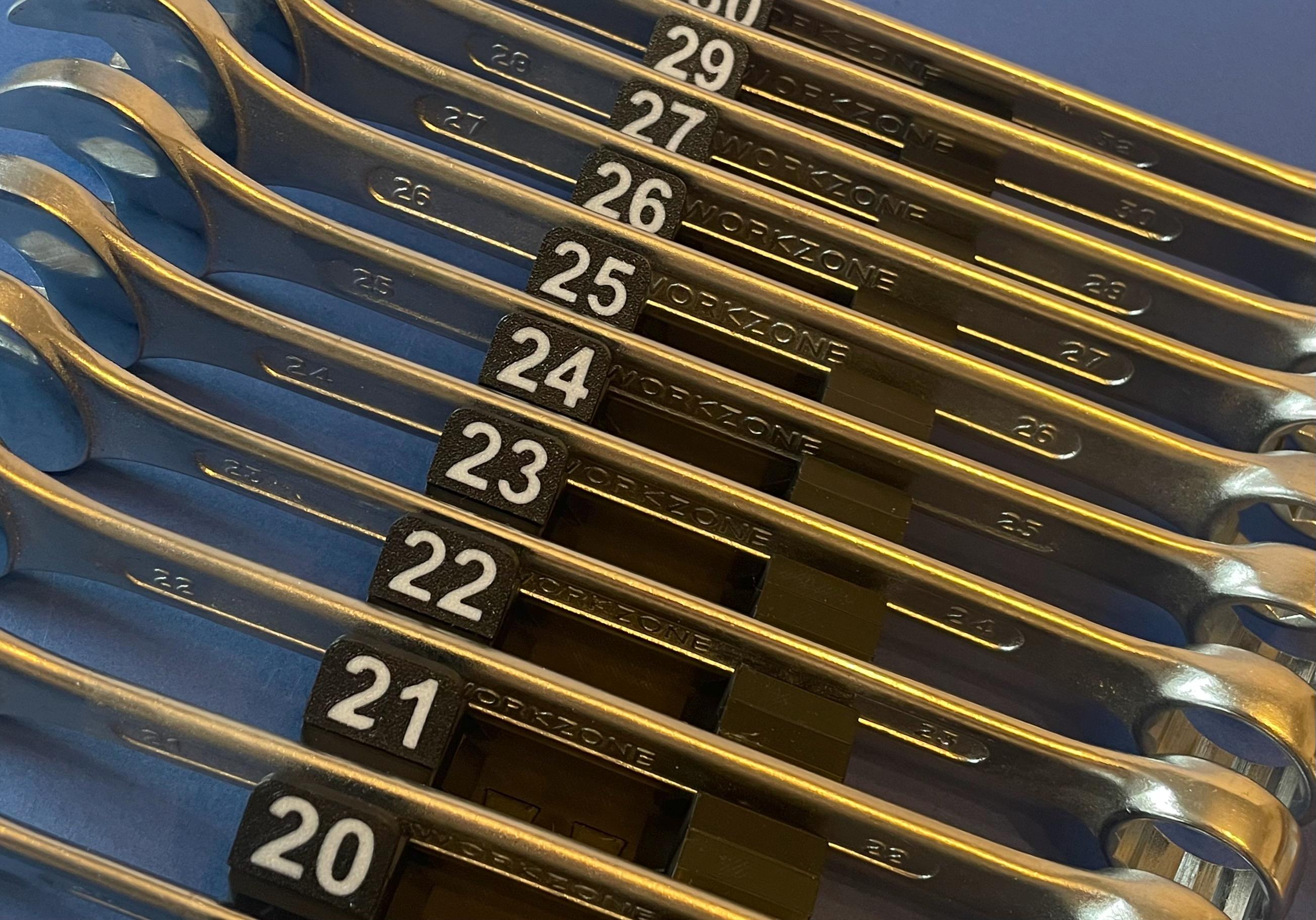 Spanner Organiser - 3D Printed - Etsy UK