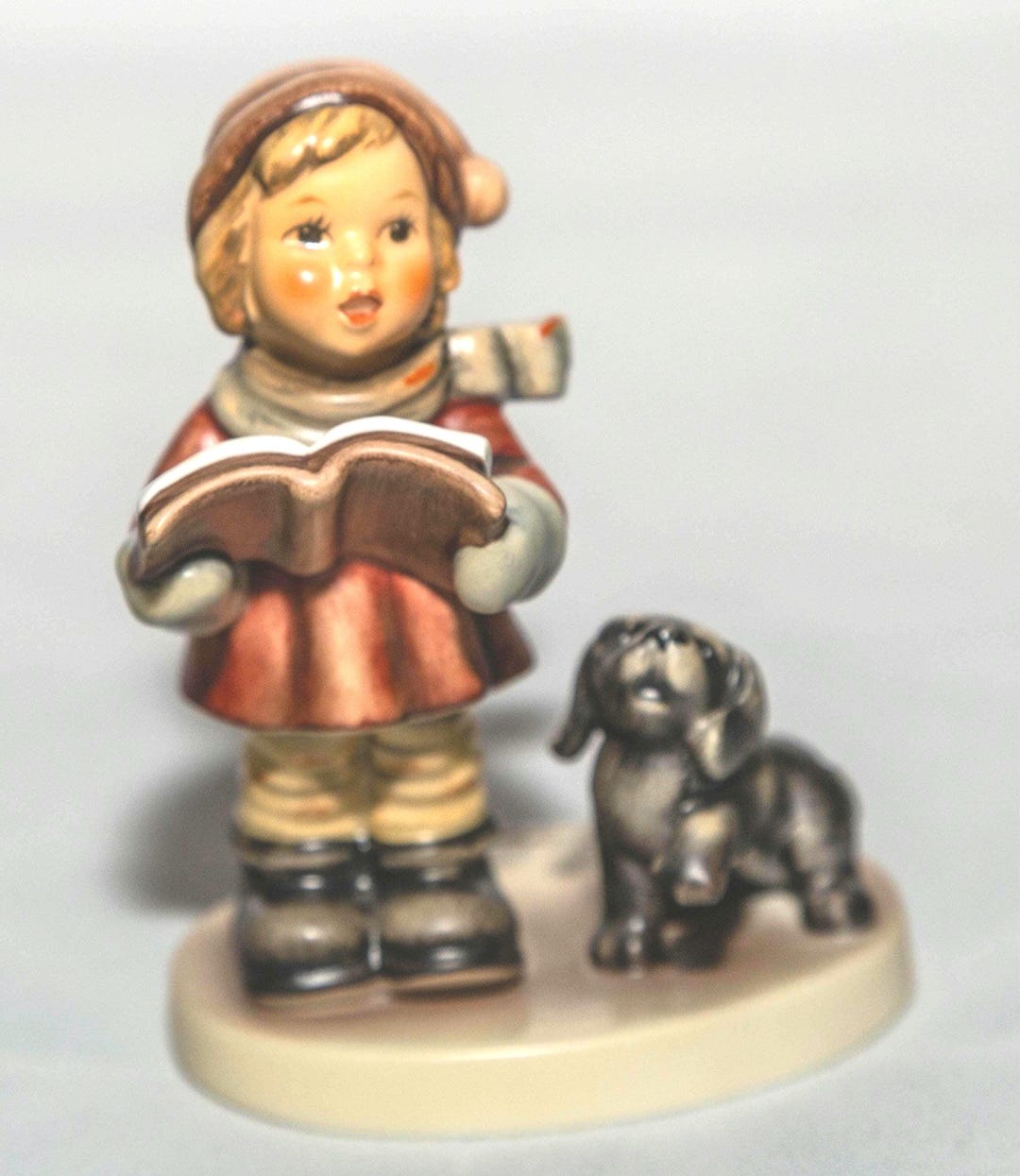 Rare Vintage Goebel Hummel Figurine - Wintertime Duet for Collectors ...