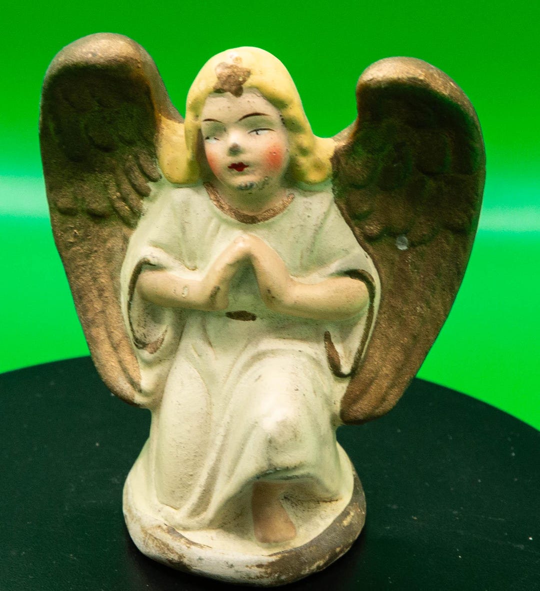 Kneeling Angel Nativity Piece, Minor Age Damage - Etsy