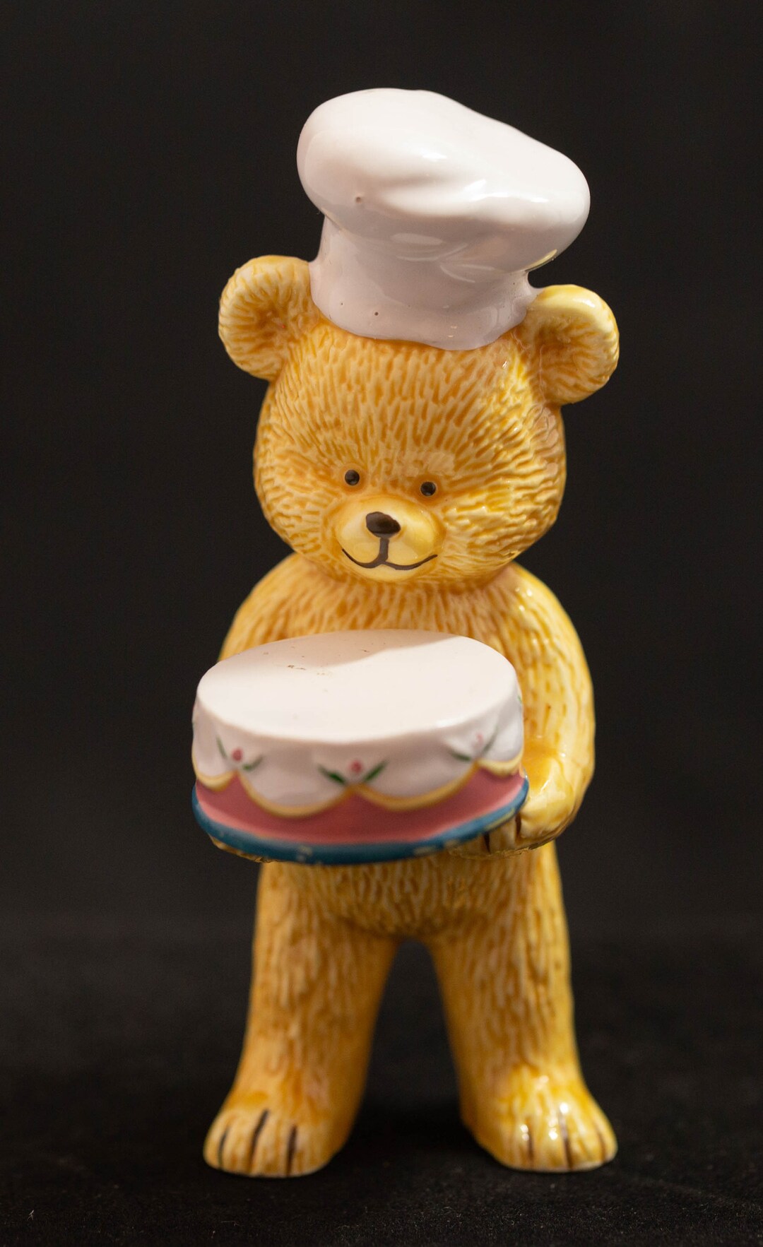 Vintage Danbury Mint Bone China Teddy Bears Figurine- Baker Bear - Etsy