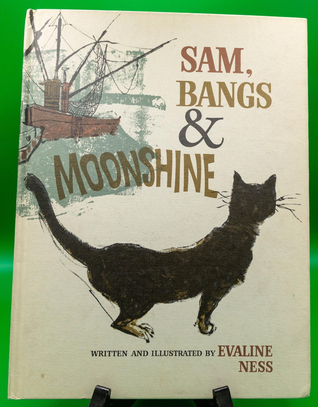 Vintage Children's Book: Sam, Bangs & Moonshine by Evaline Ness, 1966 ...