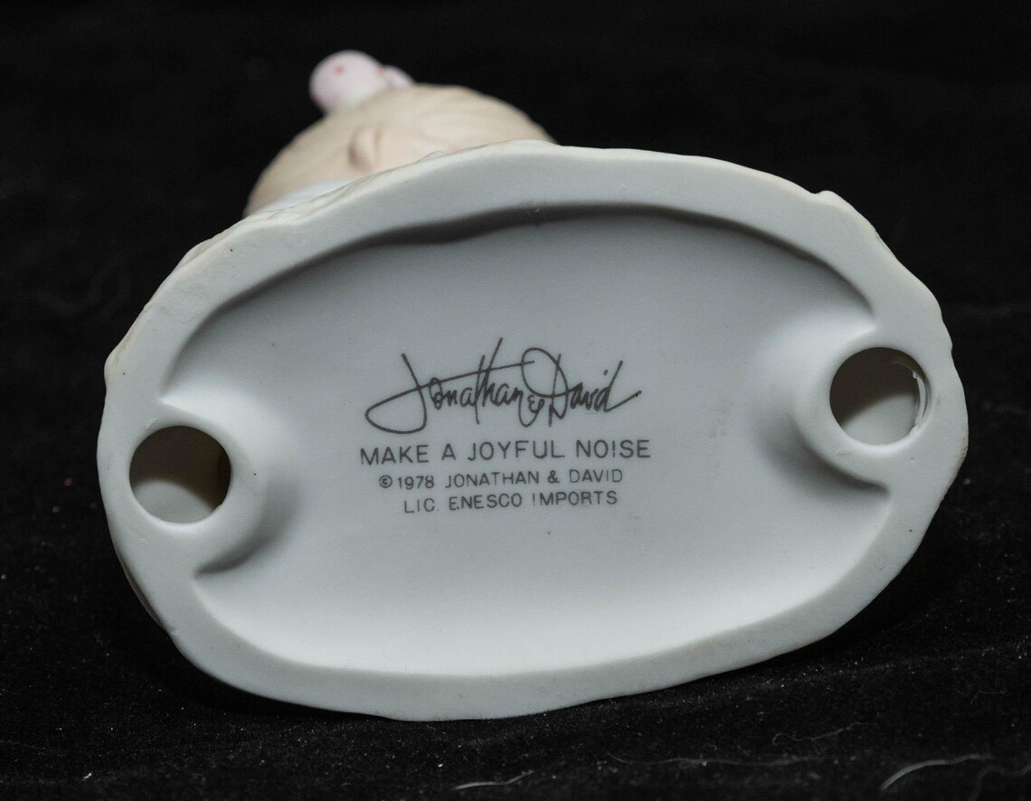 Jonathan and David Figurine Make a Joyful Noise - Etsy