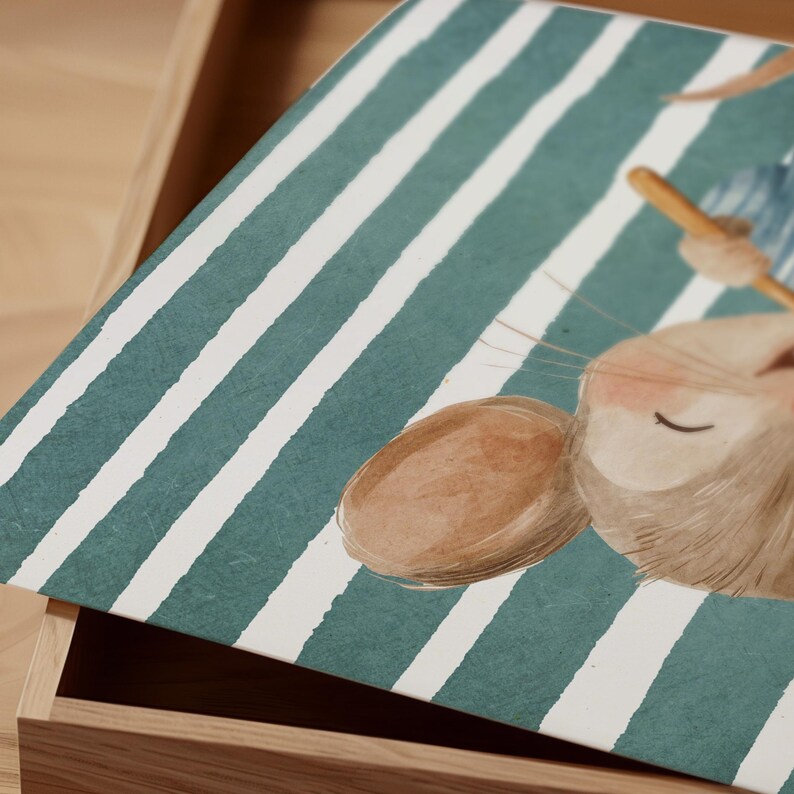 Mouse Brushing Teeth Print | Modern Kids Print | Magical Kids Room Wall ...