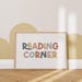 Reading Corner Print | Kid's Quote Poster | Play Room Decor | Play Room ...