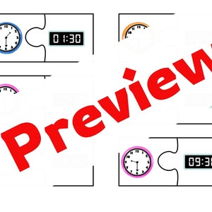 Telling Time Puzzle Telling Time Worksheets Kids Puzzles Math ...