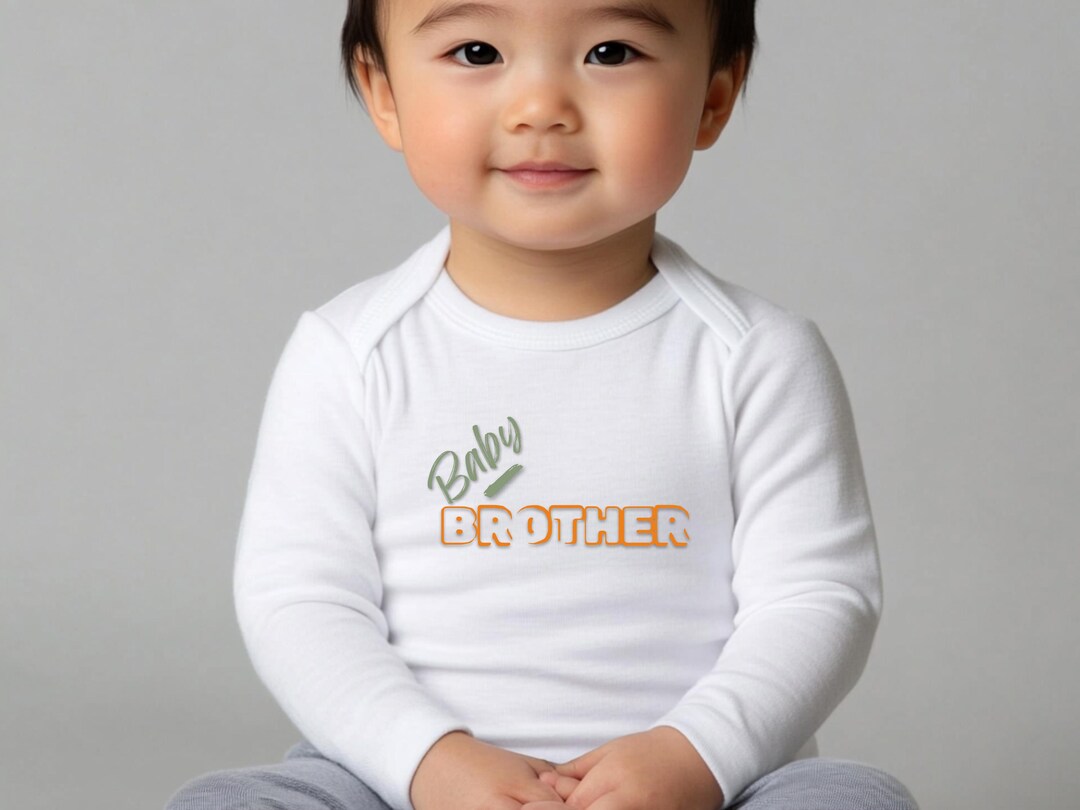 Matching Brother T-shirts and Sweatshirts I Baby Announcement I Gender ...