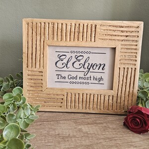El Elyon Names of God Series Faith Cross Stitch Design Pattern Pdf - Etsy