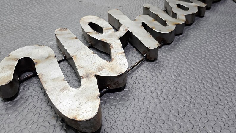 Handcrafted Repurposed Metal Whiskey Sign Unique Industrial Decor Piece ...