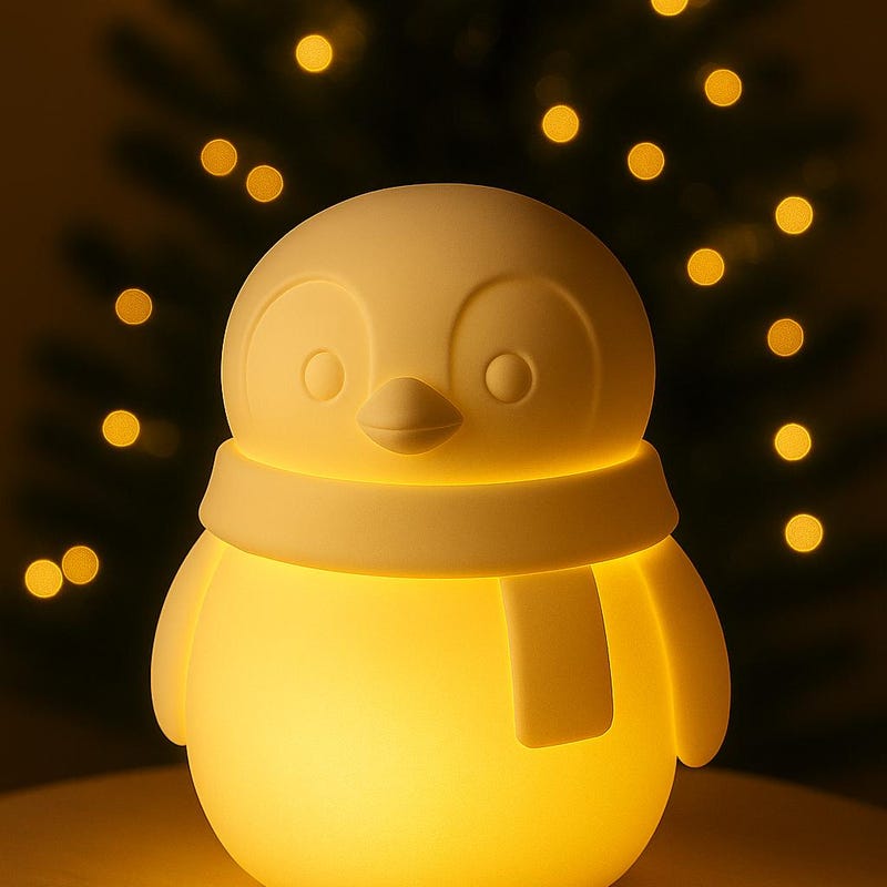 Penguin Lamp - Etsy