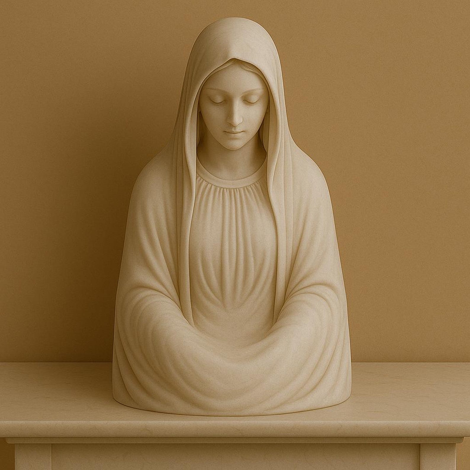 Virgin Mary Bust Night Light | Digital STL for 3D Printing |sacred ...