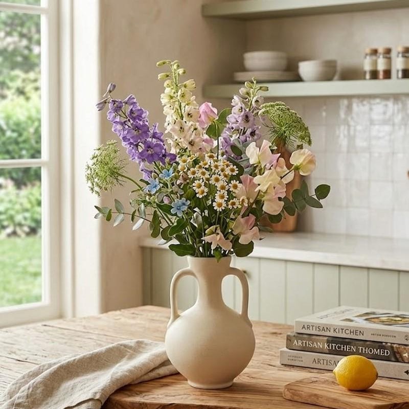 Double Handle Vase - Etsy