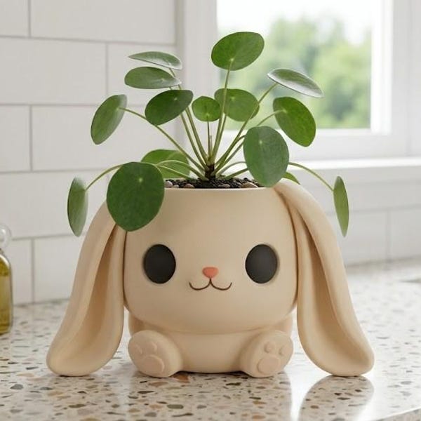 Cute Cartoon Planter - Etsy