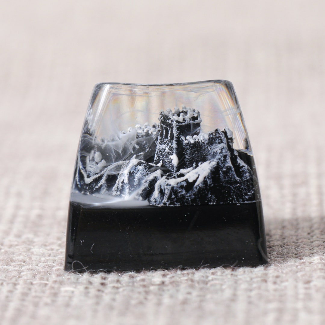 Great Wall Keycaps, Resin SA Profile ESC Key, Artisn Keycap, Resin ...