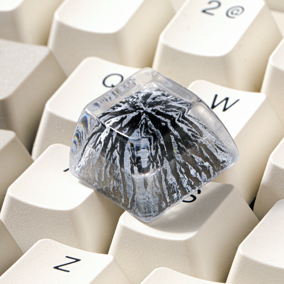 Snow Mountain Keycap, SA Esc Artisan Keycaps, MX Mechanical Keyboard ...