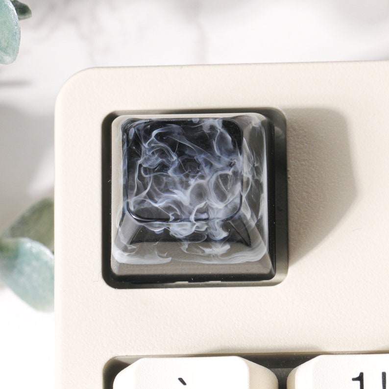 Black Samurai Handmade Resin Keycap, Artisan Keycaps for Mechanical ...