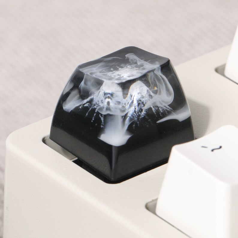 Handmade OEM R4 Cloud Mountain Keycap, Artisan Keycaps for Cherry MX ...