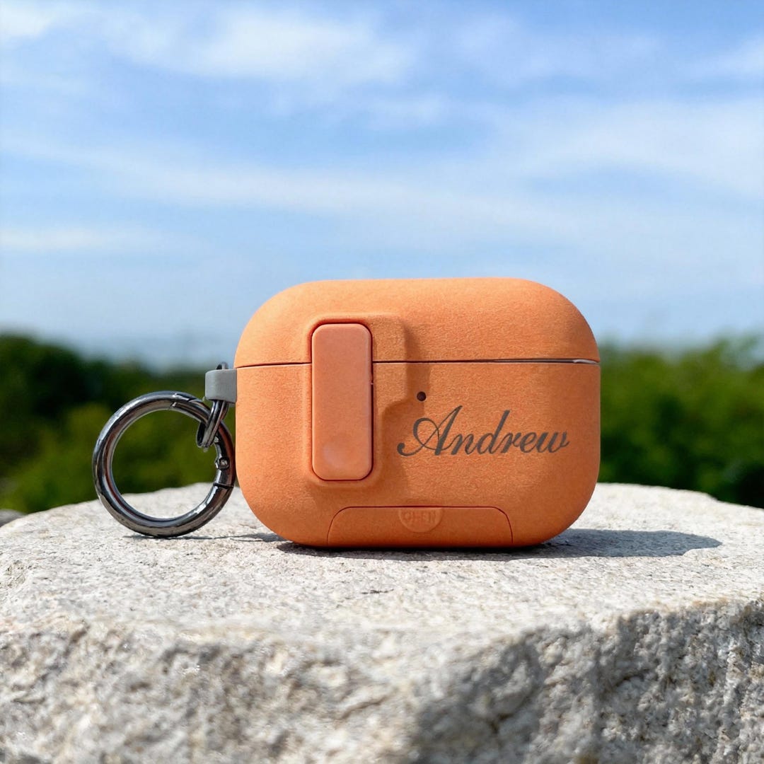 Personalized Custom Resin Airpods Pro Case/cover With Clip/multi Colors ...
