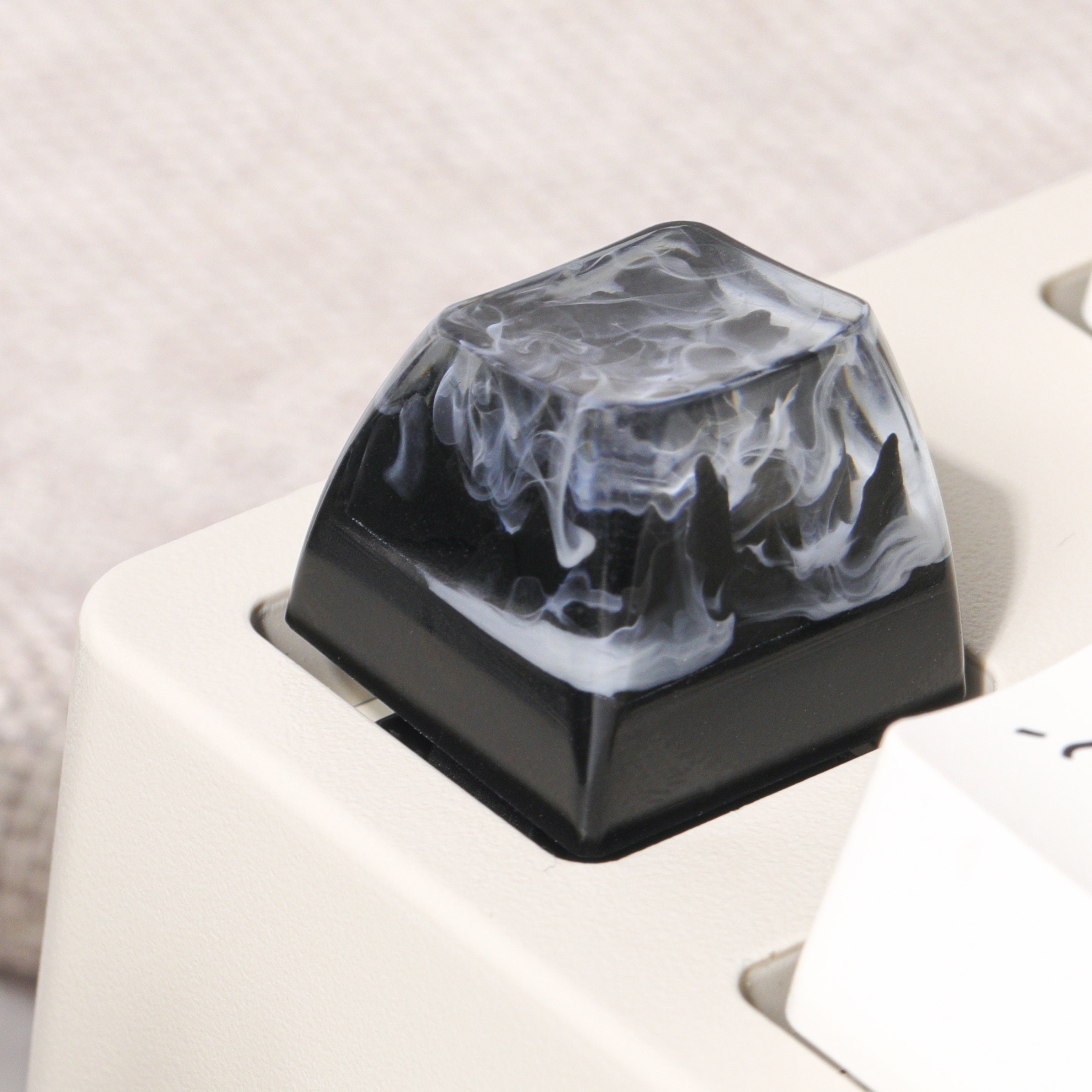 Black Samurai Handmade Resin Keycap, Artisan Keycaps for Mechanical ...