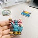 USA Landmark Souvenir Magnet Collection: 3D Fridge Decor - Etsy