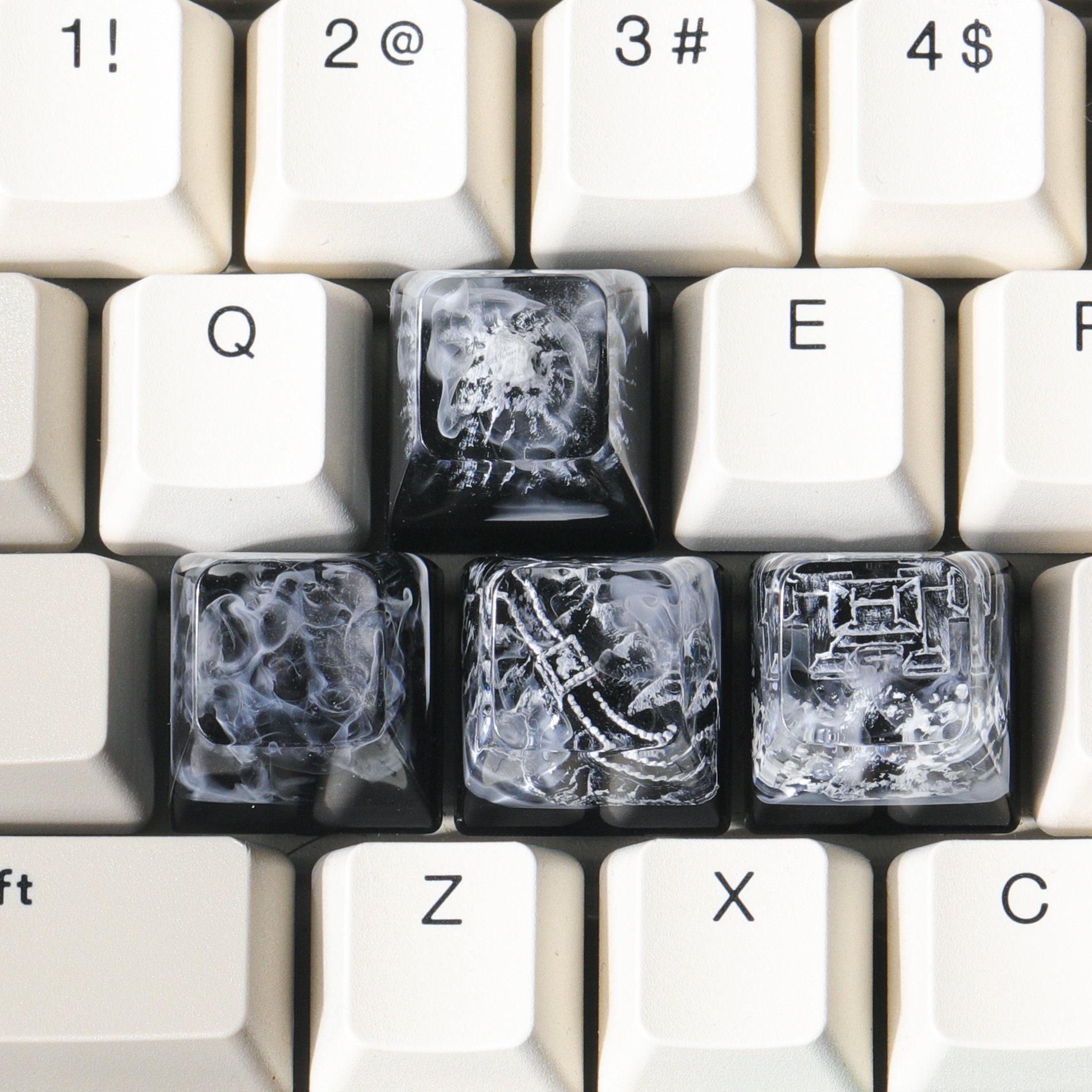 Handmade OEM R4 Cloud Mountain Keycap, Artisan Keycaps for Cherry MX ...