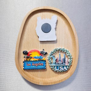 USA Landmark Souvenir Magnet Collection: 3D Fridge Decor - Etsy