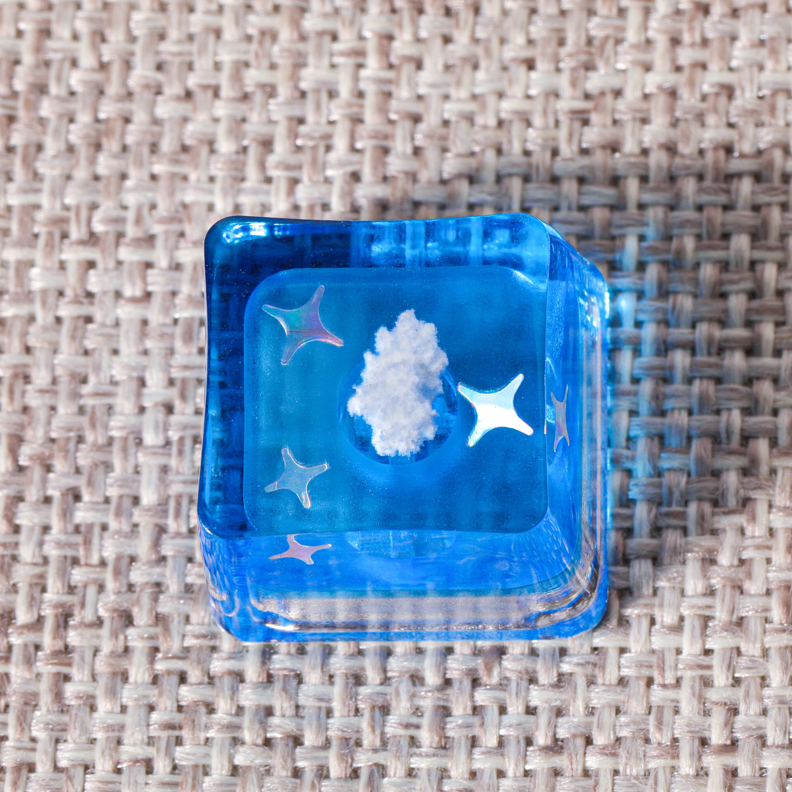 Starry Sky Keycaps, Resin Keycap, 1u Keycap, Night Sky Aesthetic for ...