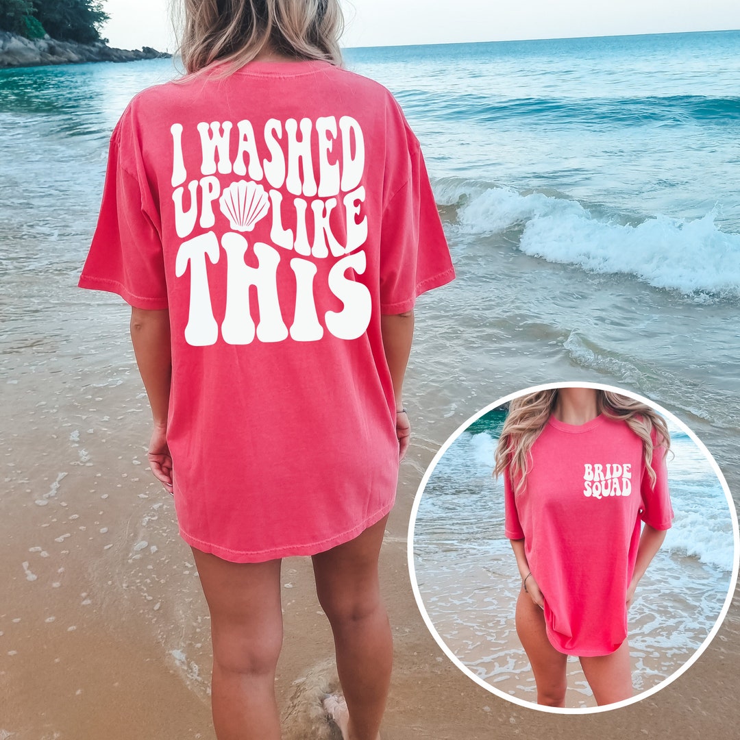 Comfort Colors® Beach Bachelorette Clothing, Beach Party Favors, Last ...