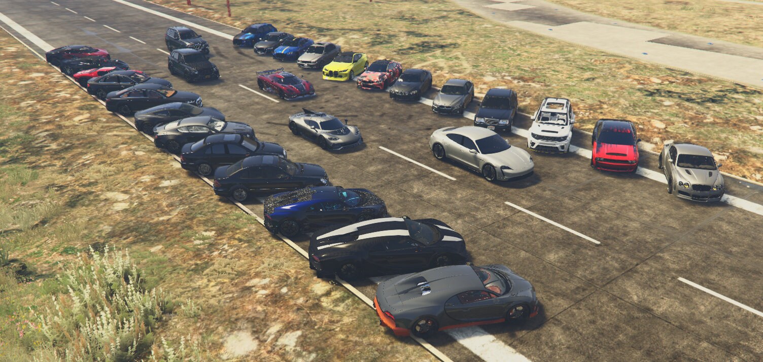 Fivem 30 Vehicle De-badged Pack - Etsy