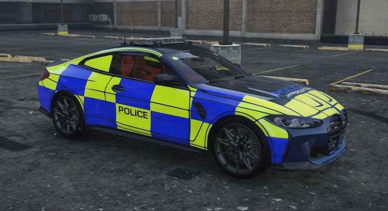 FIVEM 4K British Police Car Pack ELS Debadged - Etsy