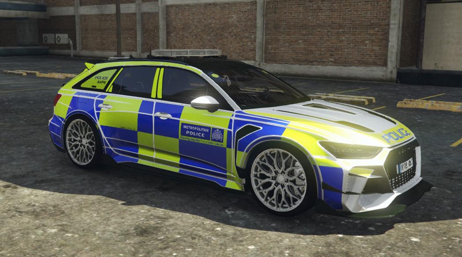 FIVEM 4K British Police Car Pack ELS Debadged - Etsy