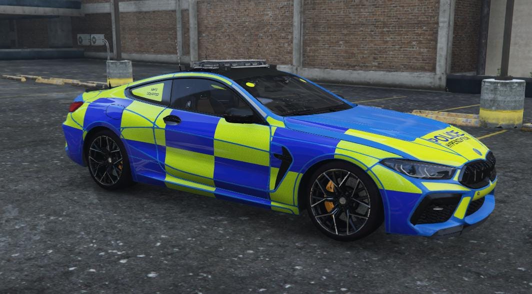 FIVEM 4K British Police Car Pack ELS Debadged - Etsy