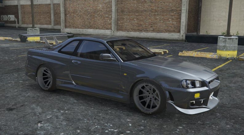 FIVEM Nissan Skyline R34 Debadged Police Cars - Etsy