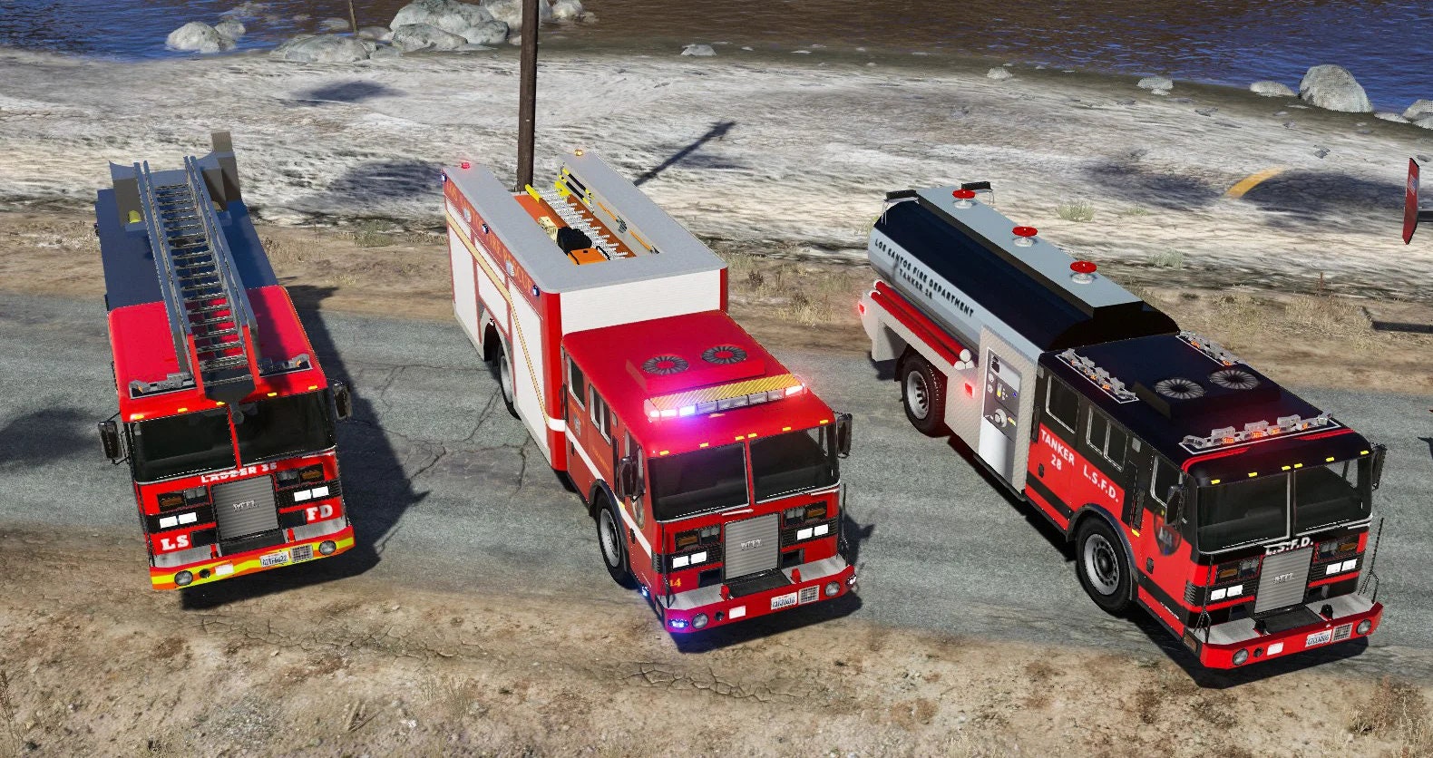 Fivem Los Santos Fire and Rescue Pack - Etsy