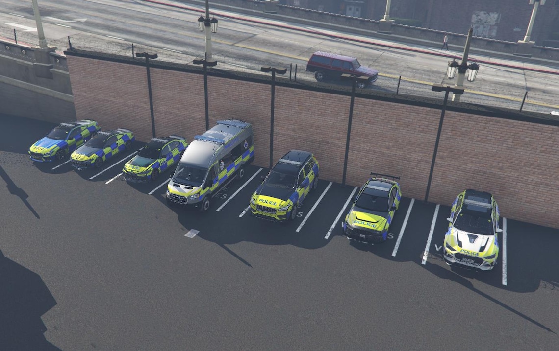 FIVEM 4K British Police Car Pack ELS Debadged - Etsy UK