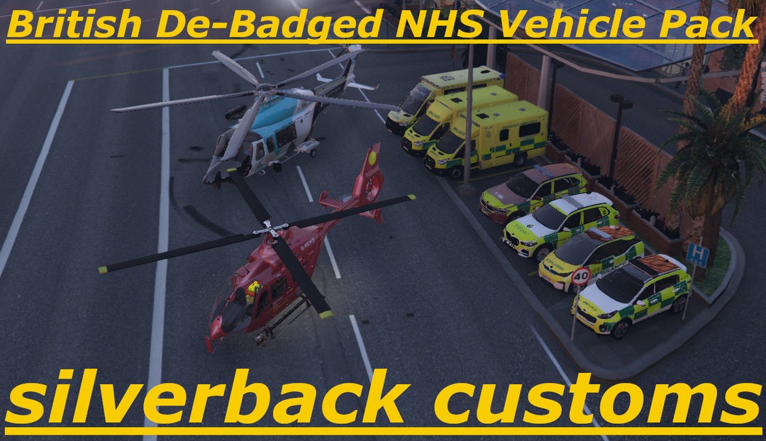 Fivem NHS Ambulance De-badged Pack - Etsy UK
