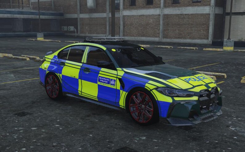 FIVEM 4K British Police Car Pack ELS Debadged - Etsy Australia