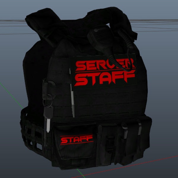 Fivem Staff Vest - Etsy