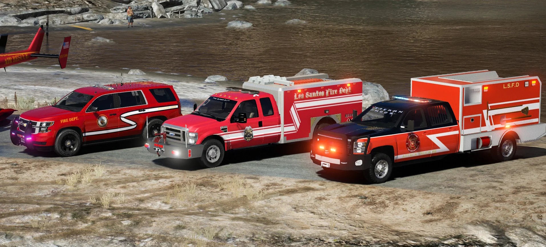 Fivem Los Santos Fire and Rescue Pack - Etsy