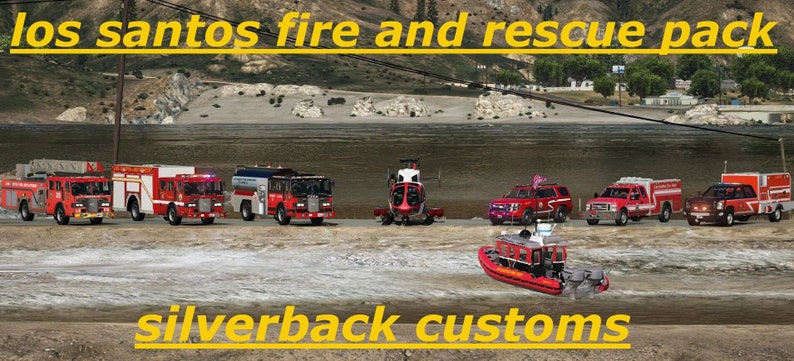 Fivem Los Santos Fire and Rescue Pack - Etsy UK