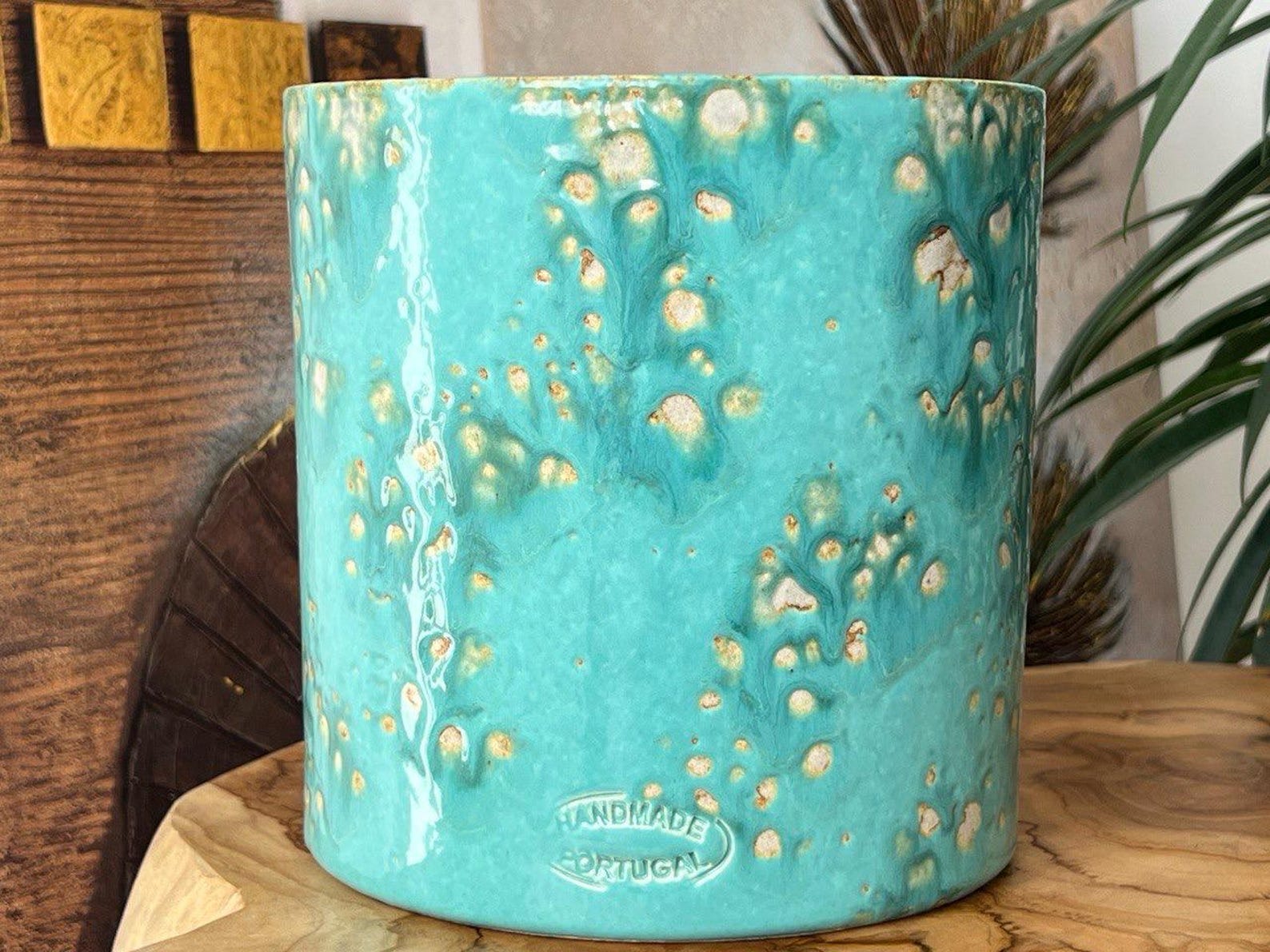 Planter Flowerpot Ceramic Planter Table Decoration Decoration Handmade ...