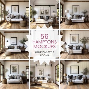 56 Square Format Hamptons Style Mockups - Etsy