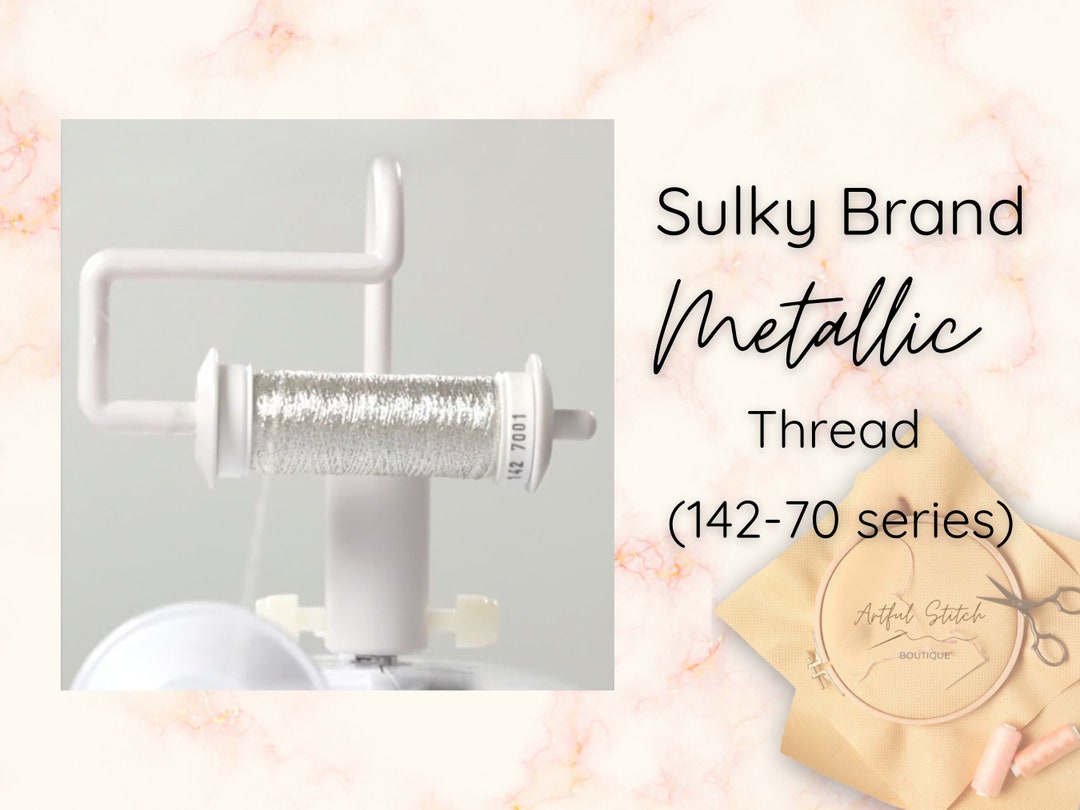 Sulky Original Metallic Specialty Thread Spool, Art. 142-70 Series ...