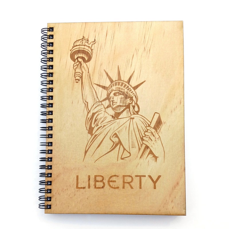Wood Notebook - Etsy