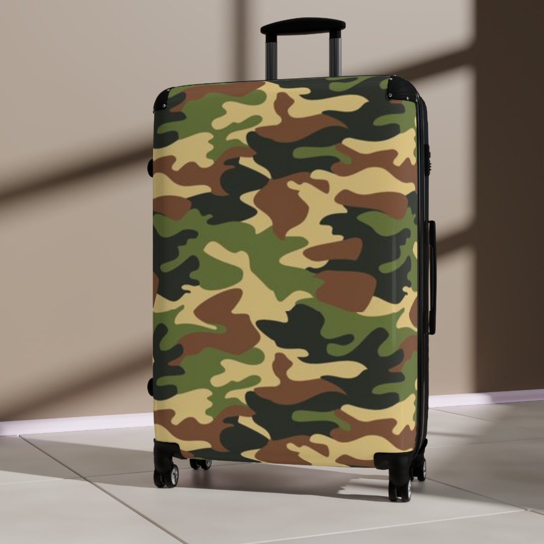 Suitcase Hand Luggage Camouflage Suitcase Colorful Suitcase Travel ...