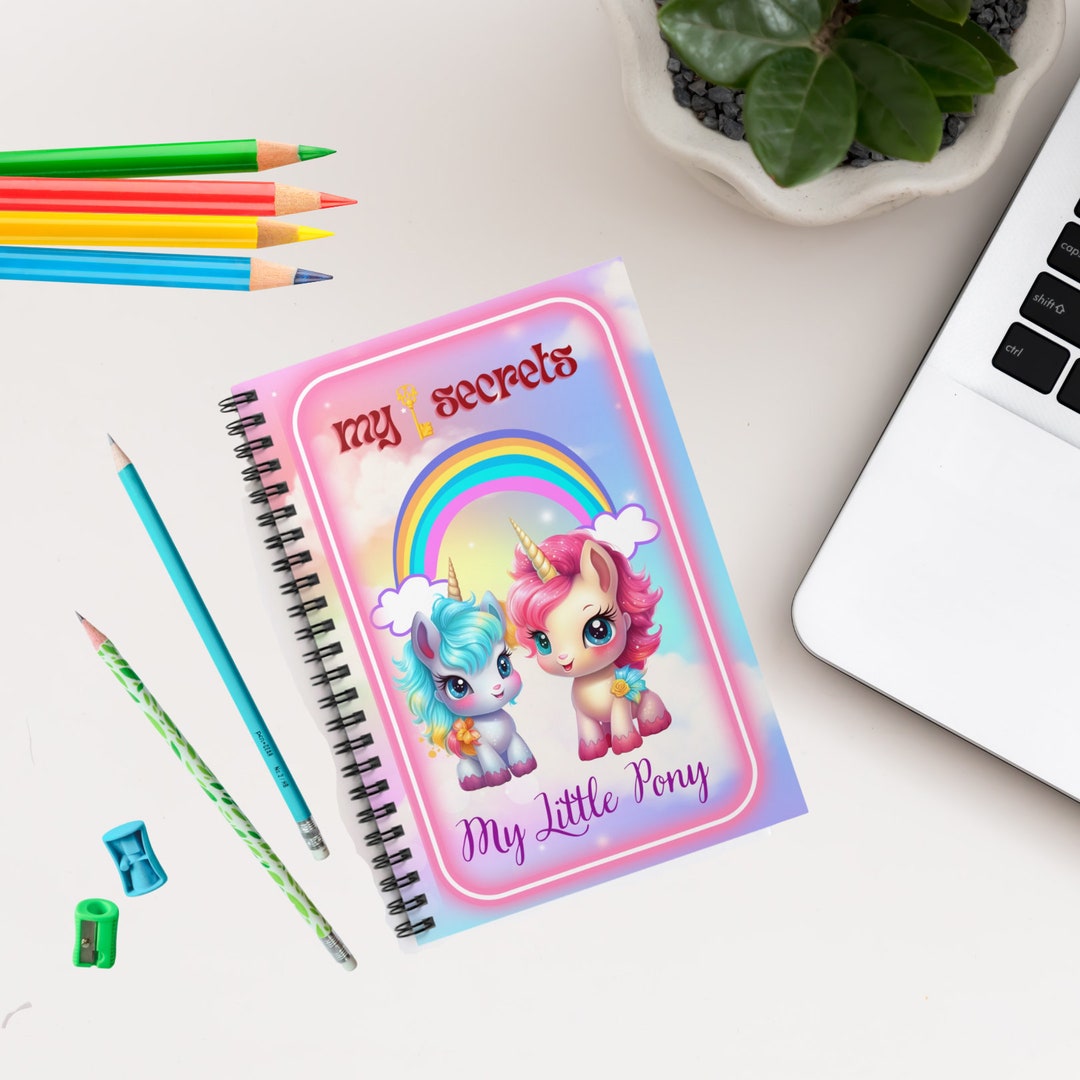 Notebook With Name, Spiral Notebooks, Soft Cover Journal, Children's ...