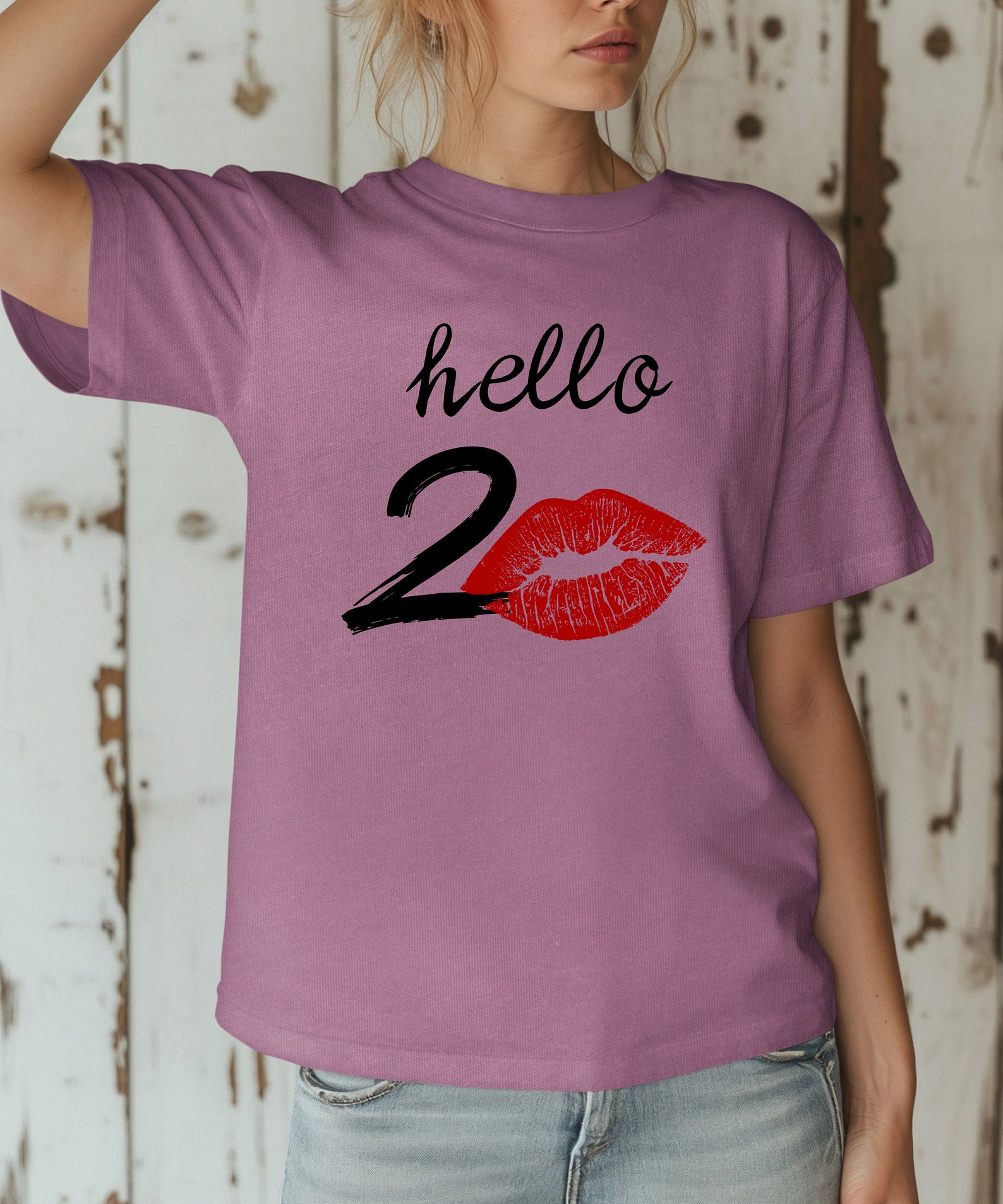20th Birthday T-shirt Turning 20 Birthday Tee Women Birthday T-shirt ...