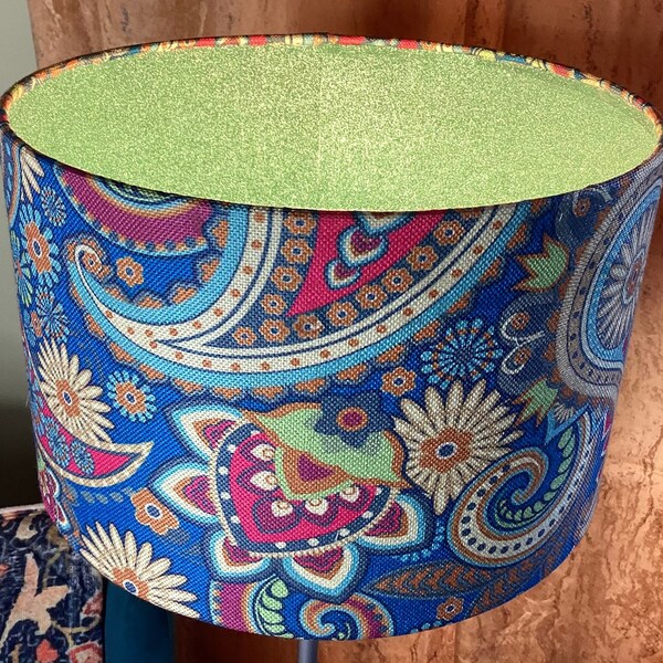 Patterned Lampshade - Etsy UK